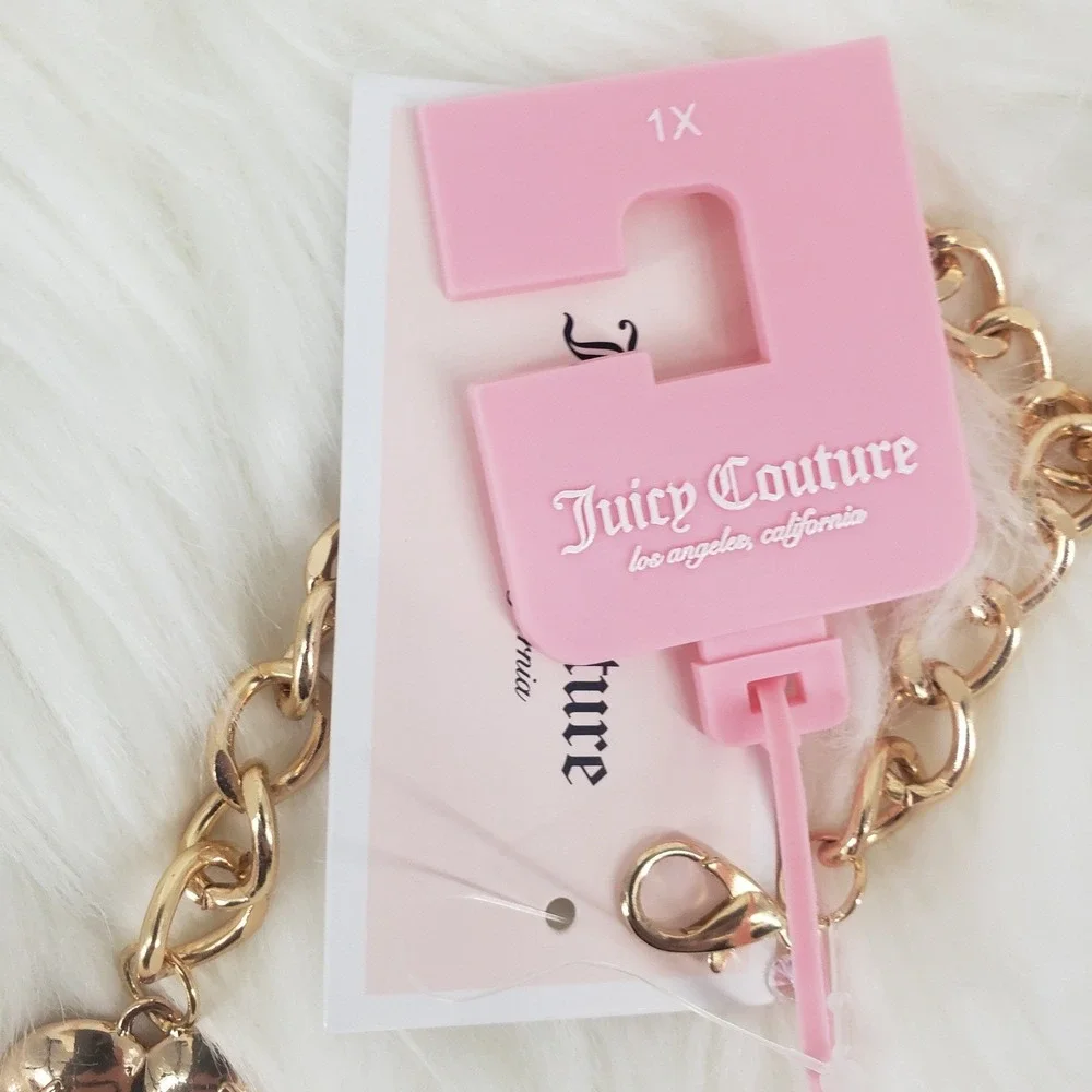 Juicy Couture | Accessories | Juicy Couture Charm Chain Belt Women X ...